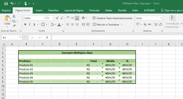 Aprenda Uma Dica Valiosa Ao Criar Planilhas Com Diversas Abas No Excel