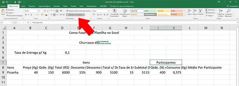 Como criar uma planilha no Excel passo a passo | Cursos de Excel Online